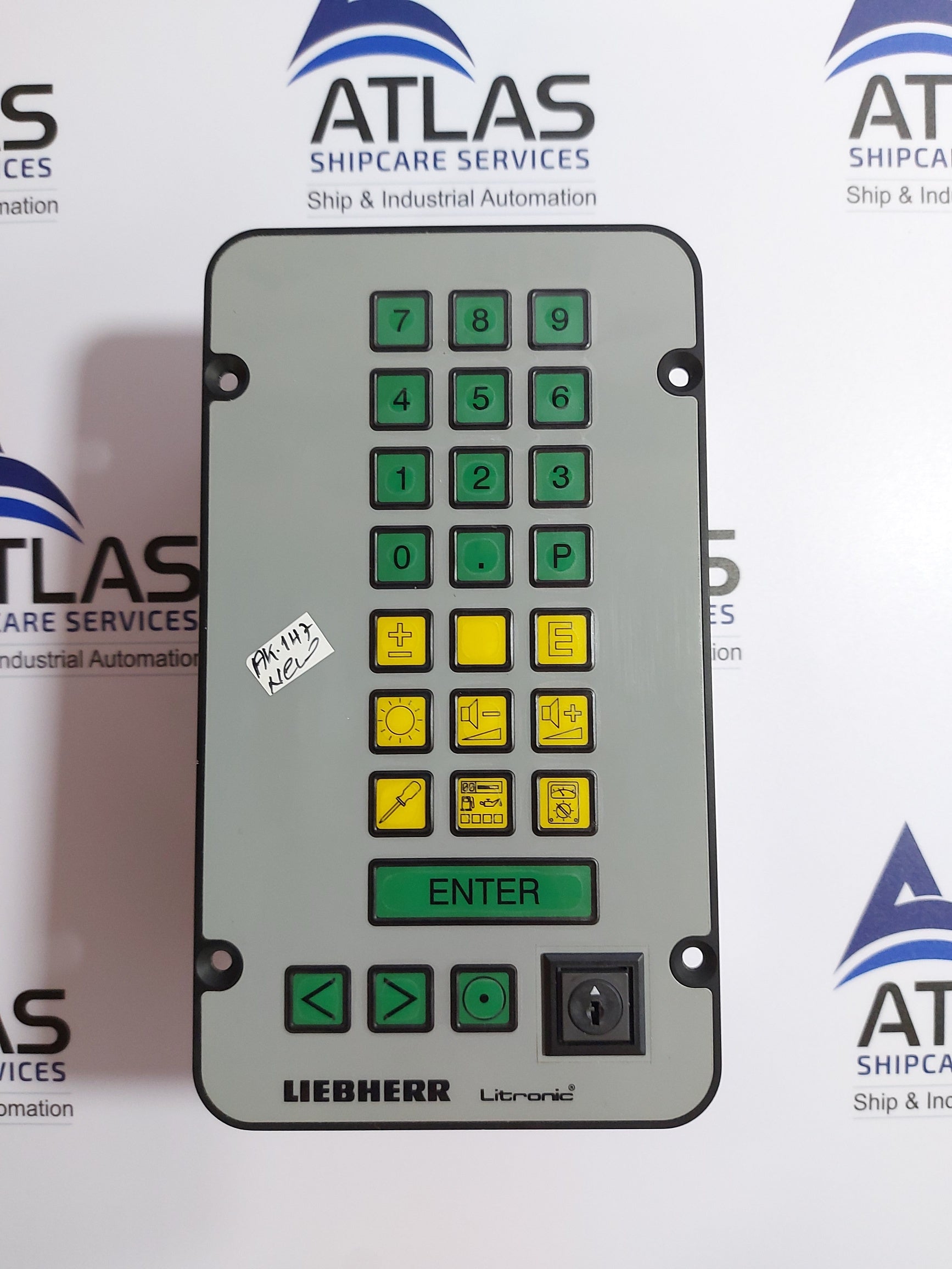LIEBHERR LITRONIC 10020141 KEYBOARD LCD-MONITOR – Atlas Shipcare Services