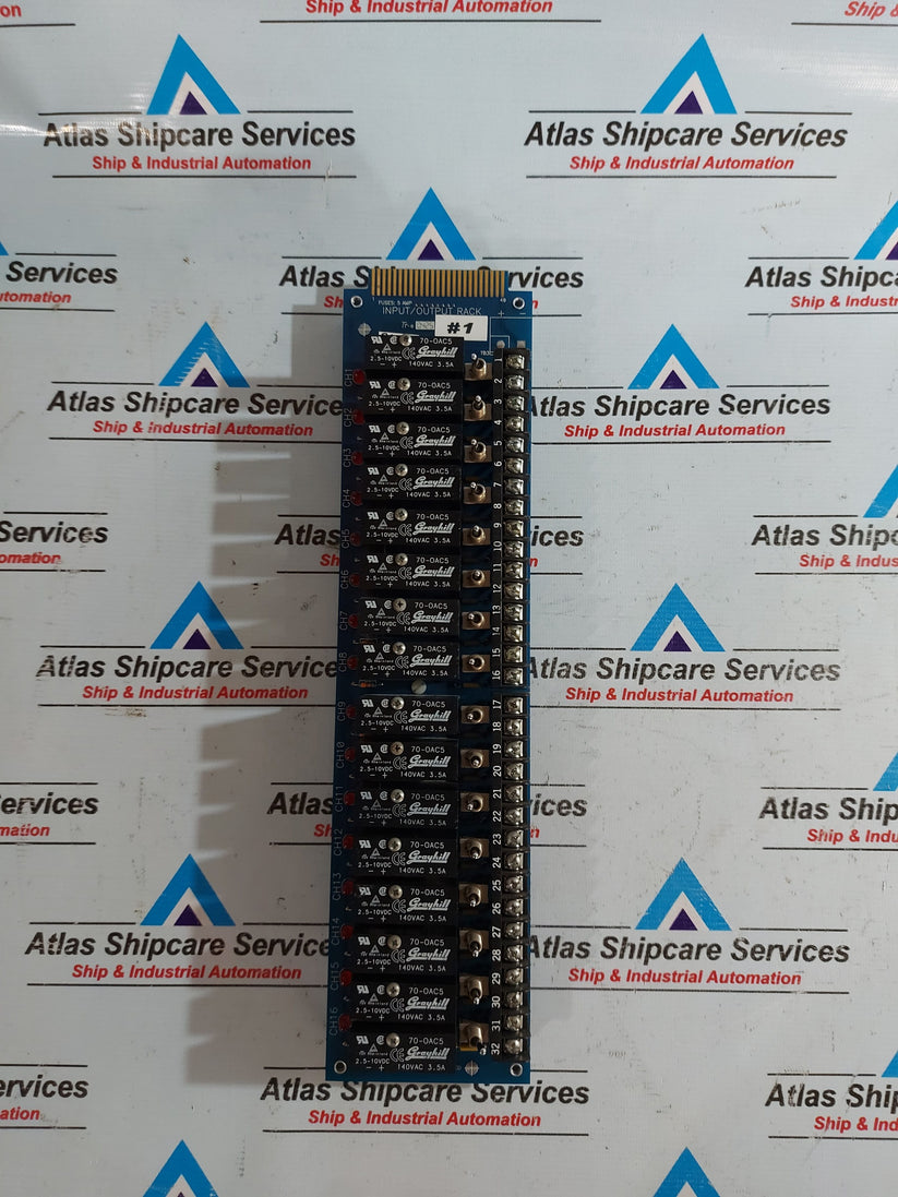 LOGIX REV.2 INPUT/OUTPUT RACK – Atlas Shipcare Services