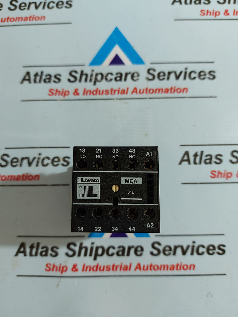 LOVATO MCA 31E MINI 4 POLE CONTROL RELAY – Atlas Shipcare Services