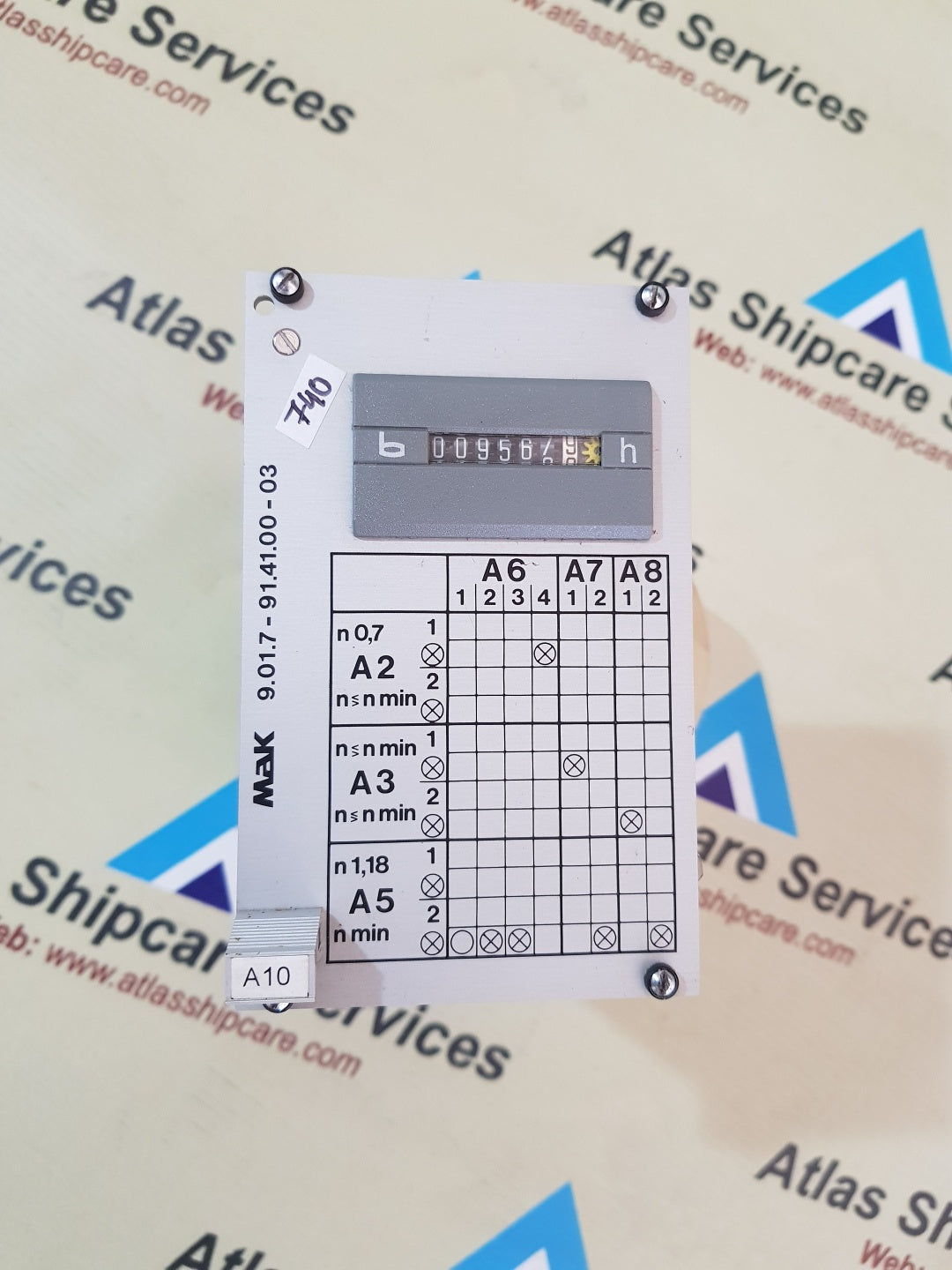 MAK 9.01.7-91.41.00-03 PCB CIRCUIT – Atlas Shipcare Services