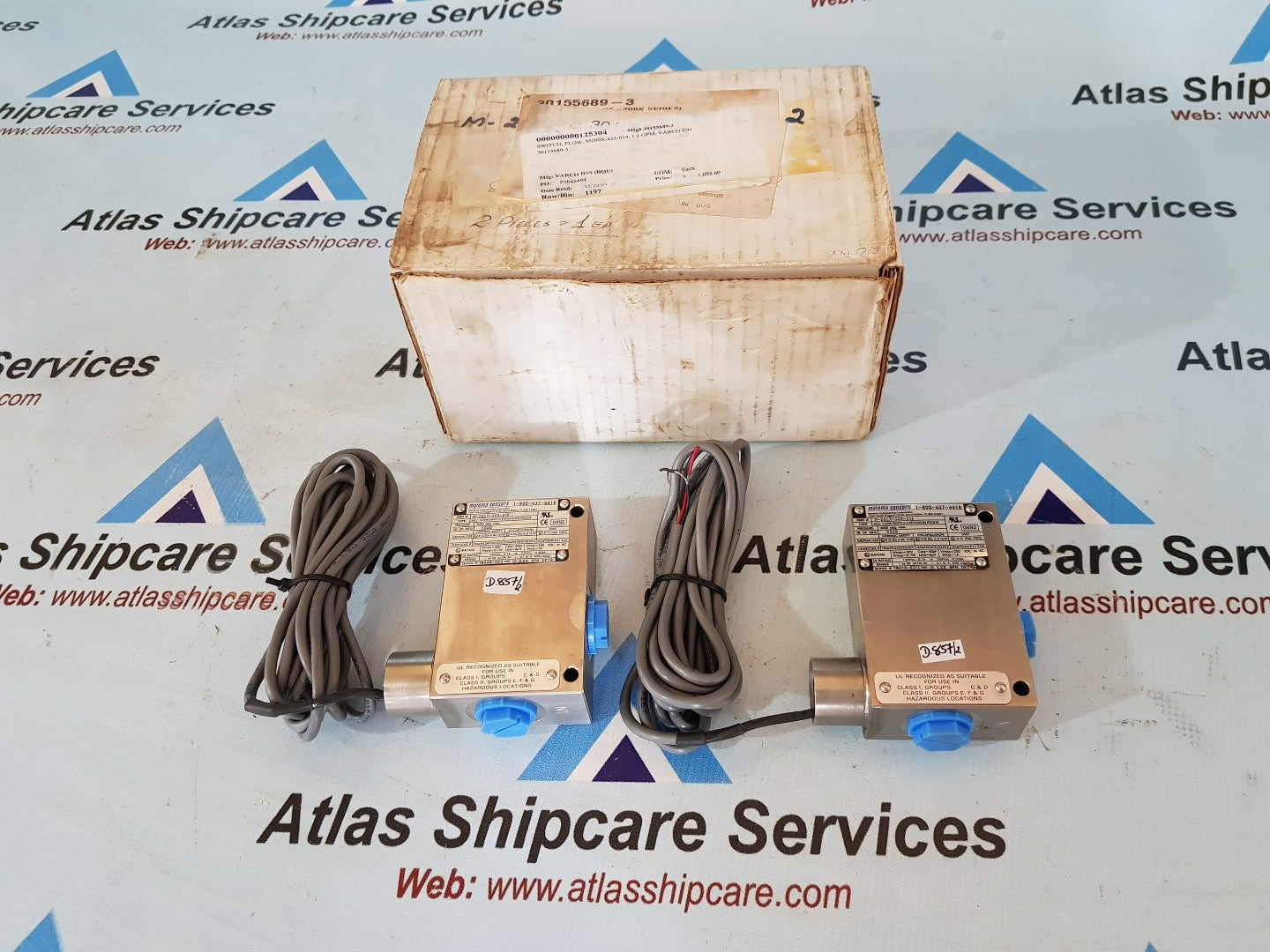 MALEMA SENSORS M-200X-S43-014 EXPLOSION PROOF ADJUSTABLE FLOW SWITCH ...