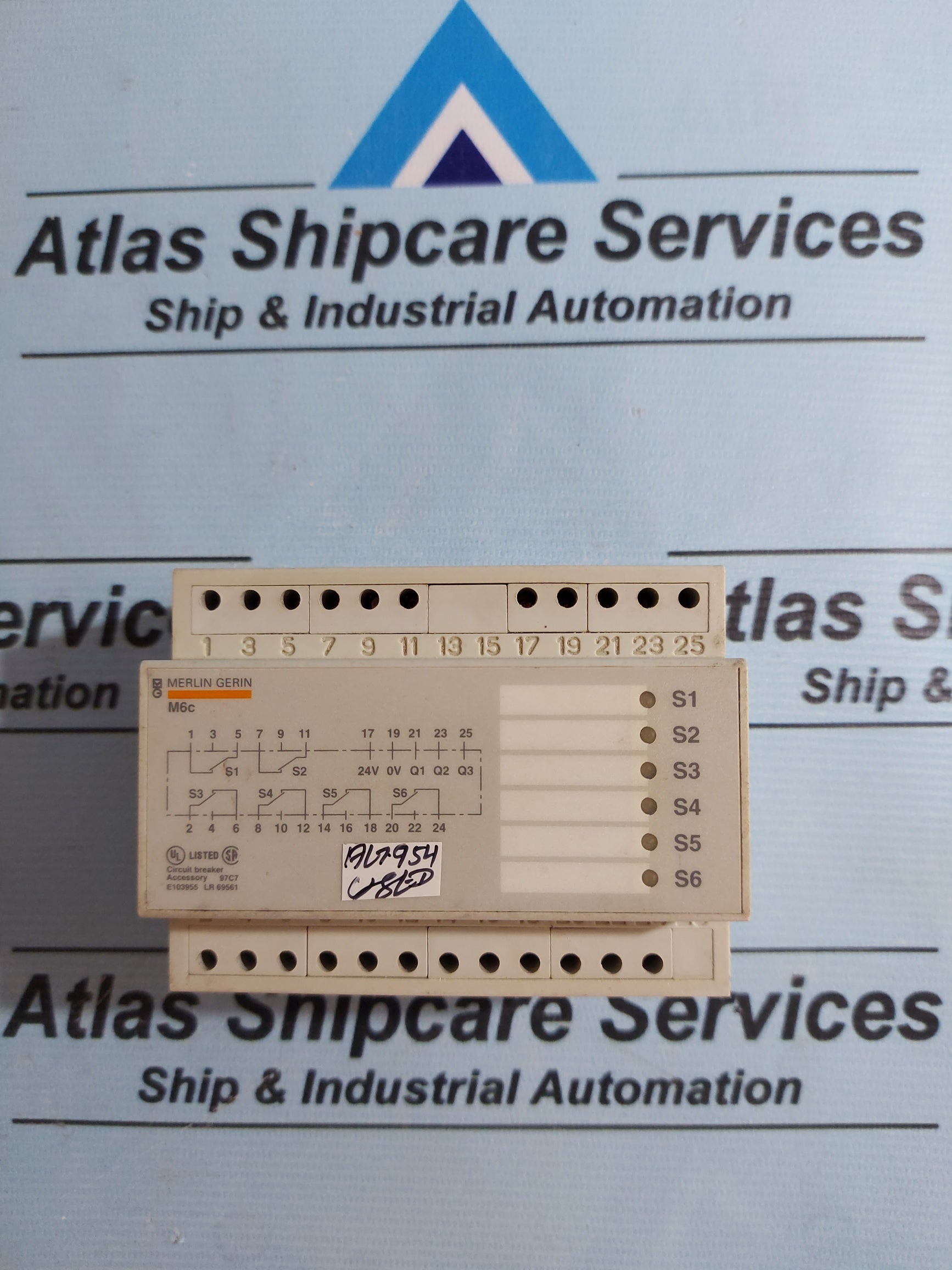 MERLIN GERIN M6c CONTROLLER MODULE 33104 – Atlas Shipcare Services