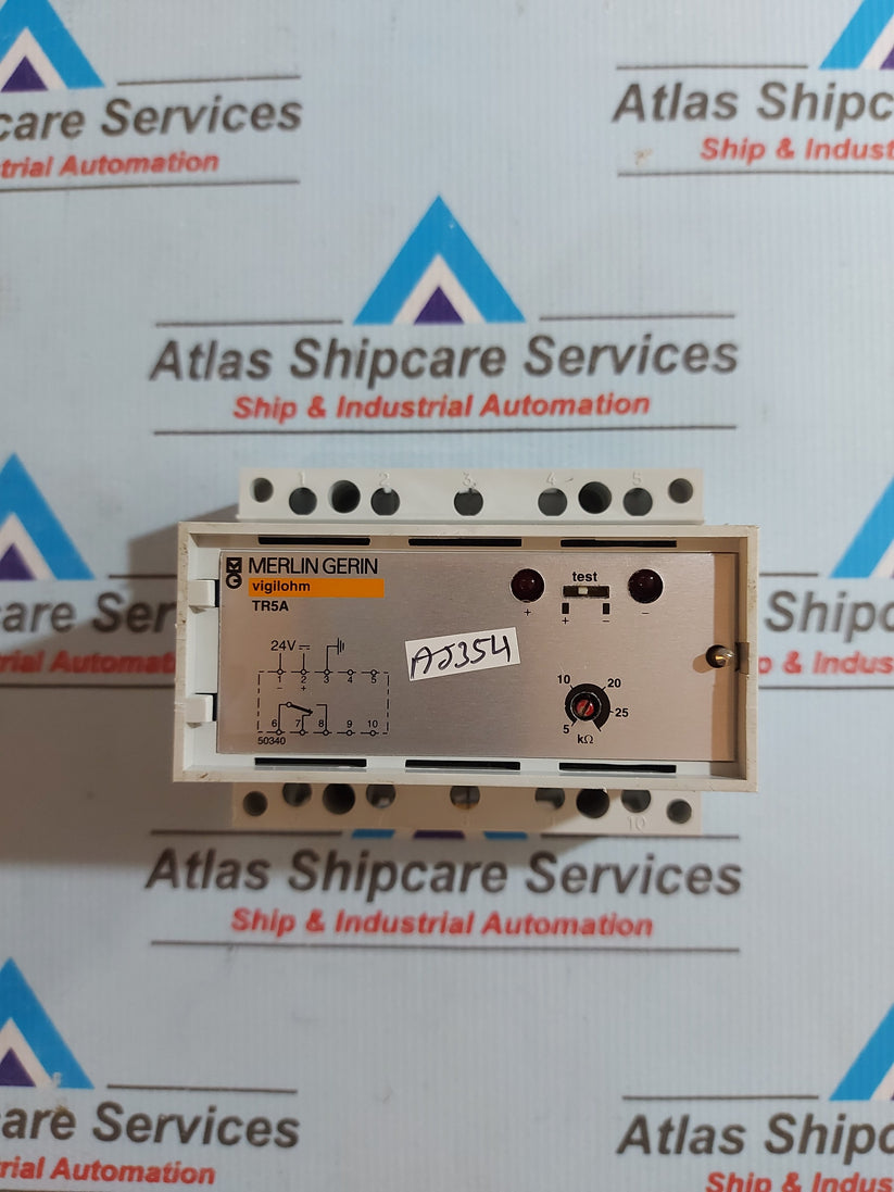 MERLIN GERIN VIGILOHM TR5A INSULATION MONITORING DEVICE – Atlas ...