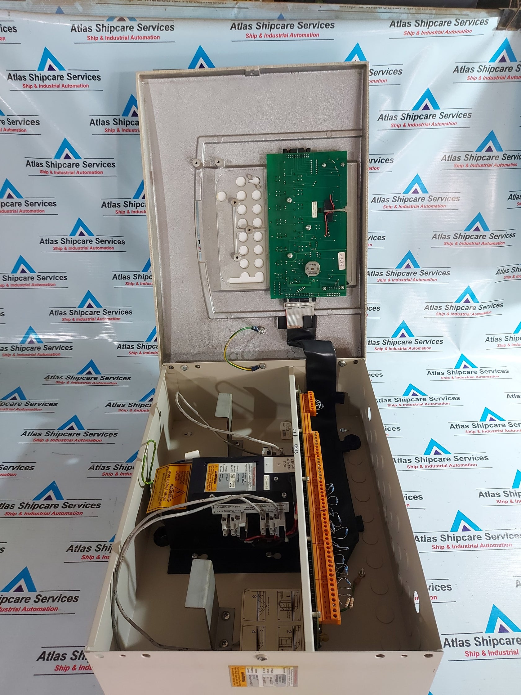 MINERVA MARINE T1016R FIRE ALARM CONTROL PANEL – Atlas Shipcare Services