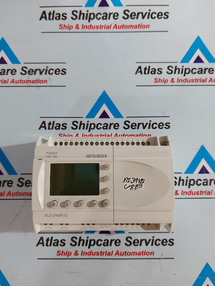MITSUBISHI AL2-24MR-D PROGRAMMABLE LOGIC CONTROLLER 24VDC – Atlas ...