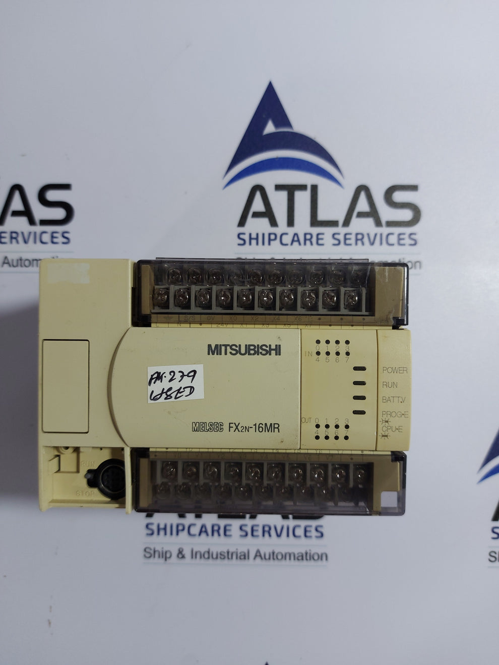 MITSUBISHI MELSEC FX2N-16MR-ES/UL PROGRAMMABLE CONTROLLER – Atlas ...
