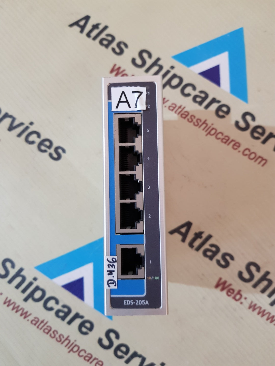 MOXA EDS-205A UNMANAGED SWITCH – Atlas Shipcare Services