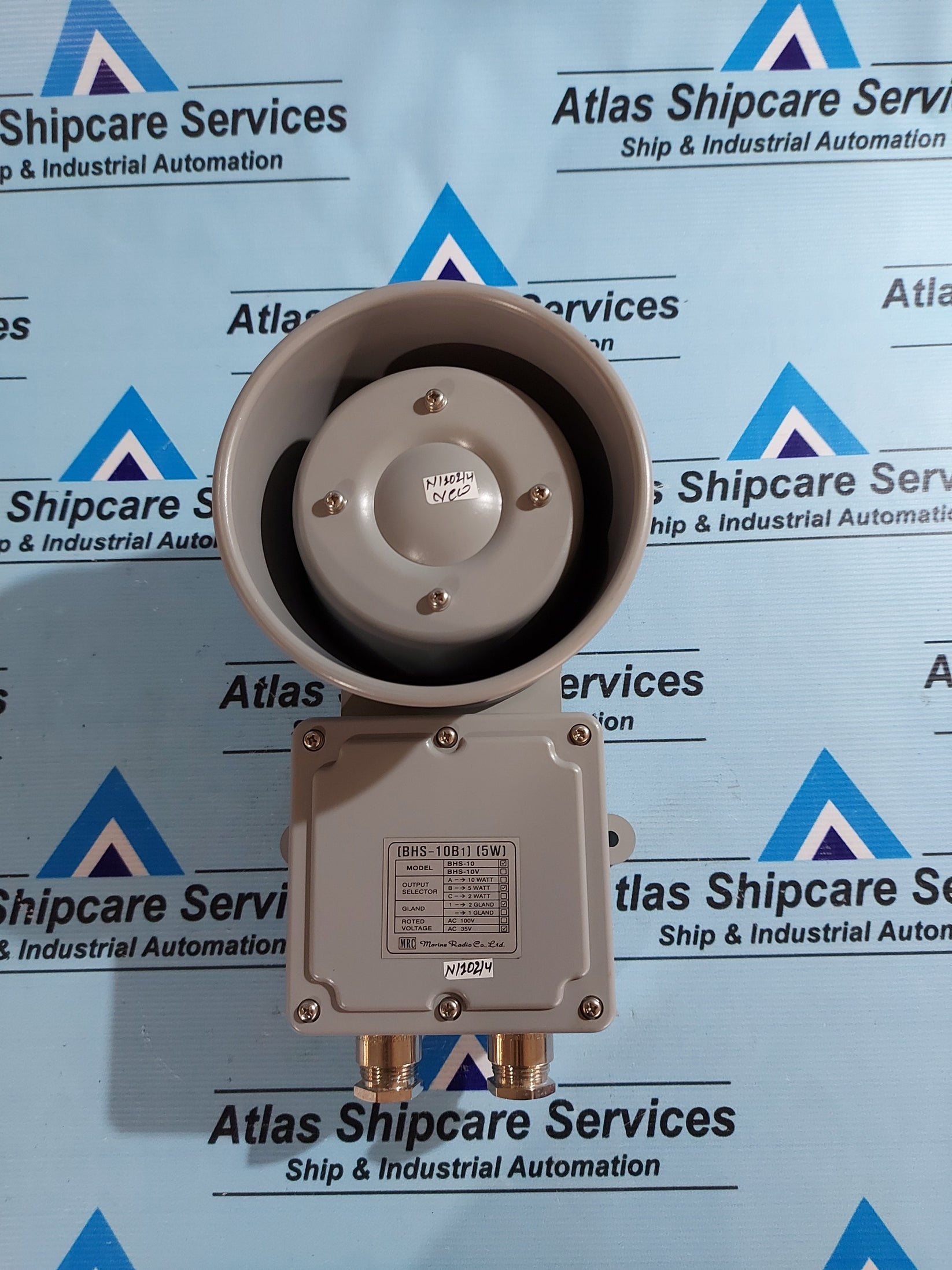 MRC BHS-10B-1 5W LOUD SPEAKER FOR BOATS AND YACHTS – Atlas Shipcare Services