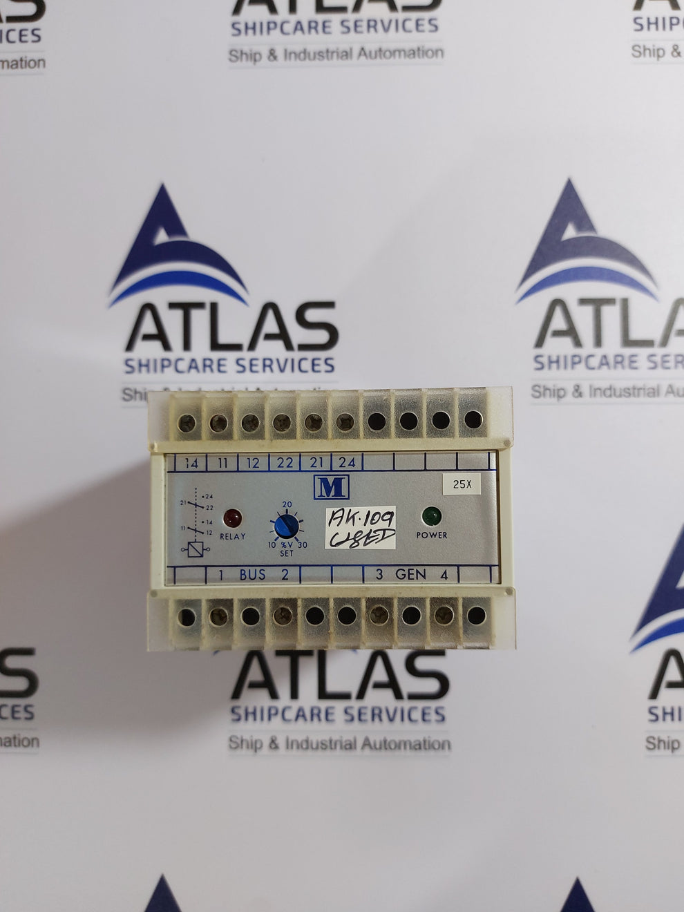 MULTITEK M200-PLL SYNCHRO CHECK RELAY 110V L/L 50/60Hz – Atlas Shipcare ...