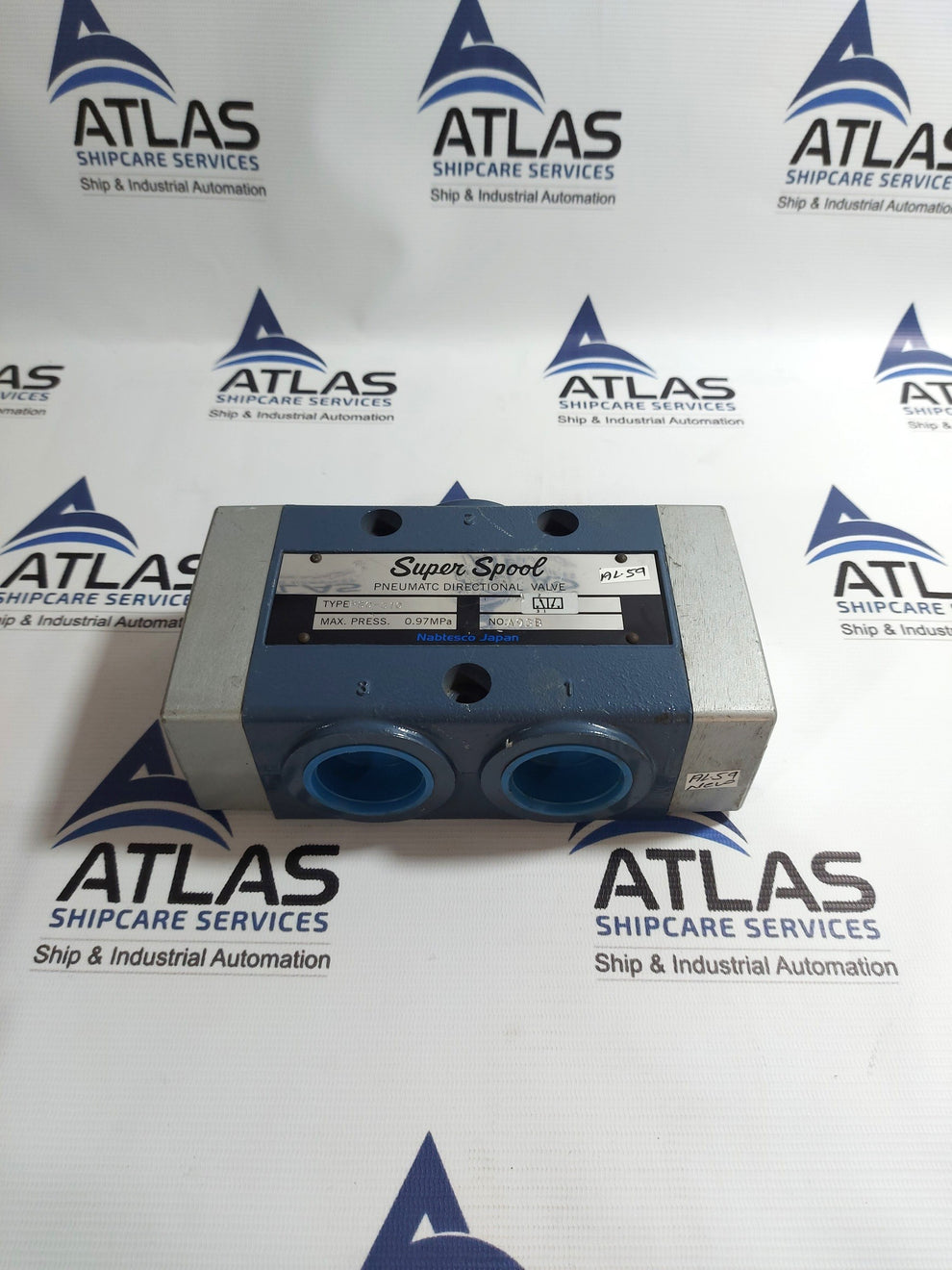 NABTESCO PS0-310 SUPER SPOOL PNEUMATIC DIRECTIONAL VALVE – Atlas ...