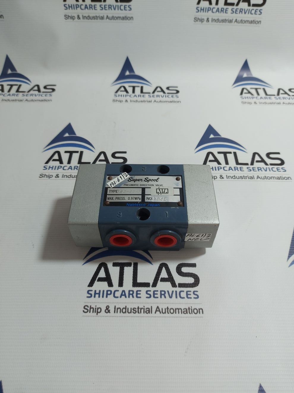NABTESCO PSC-33-P SUPER SPOOL PNEUMATIC DIRECTIONAL VALVE – Atlas ...