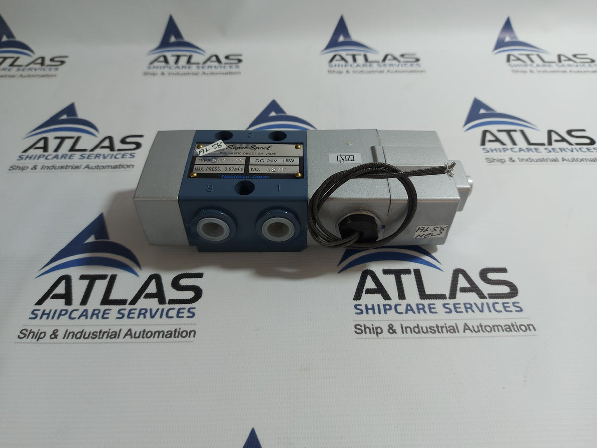 NABTESCO PSMT-33 SUPER SPOOL PNEUMATIC DIRECTION VALVE – Atlas Shipcare ...
