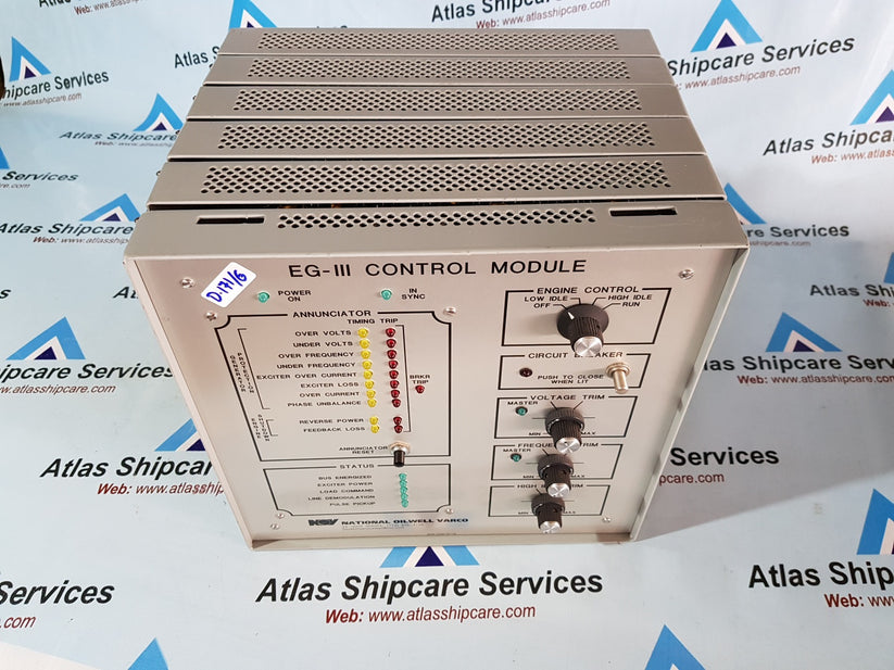 NOV EG-III CONTROL MODULE – Atlas Shipcare Services