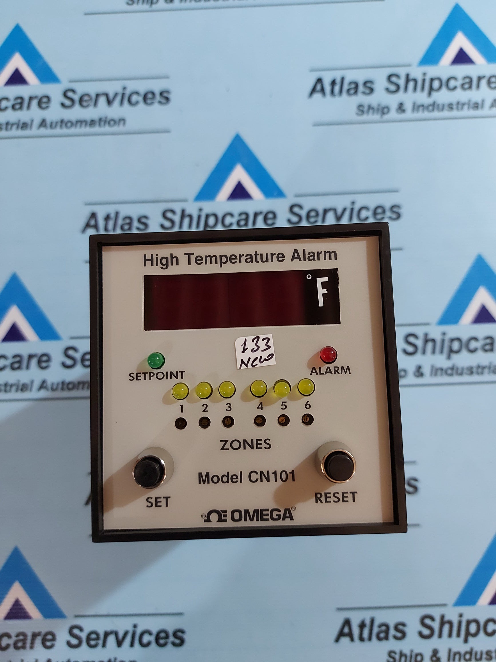 OMEGA CN101 HIGH TEMPERATURE ALARM – Atlas Shipcare Services