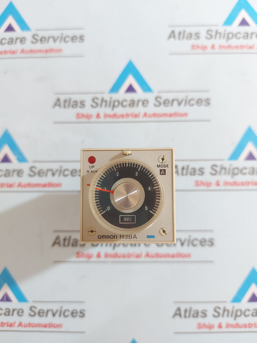 OMRON H3BA-305 TIMER RELAY 0-5 Sec – Atlas Shipcare Services