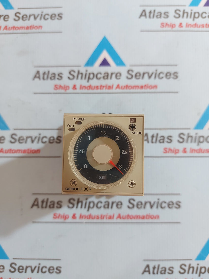 OMRON H3CR-A-315 TIMER RELAY 0-3 Sec – Atlas Shipcare Services