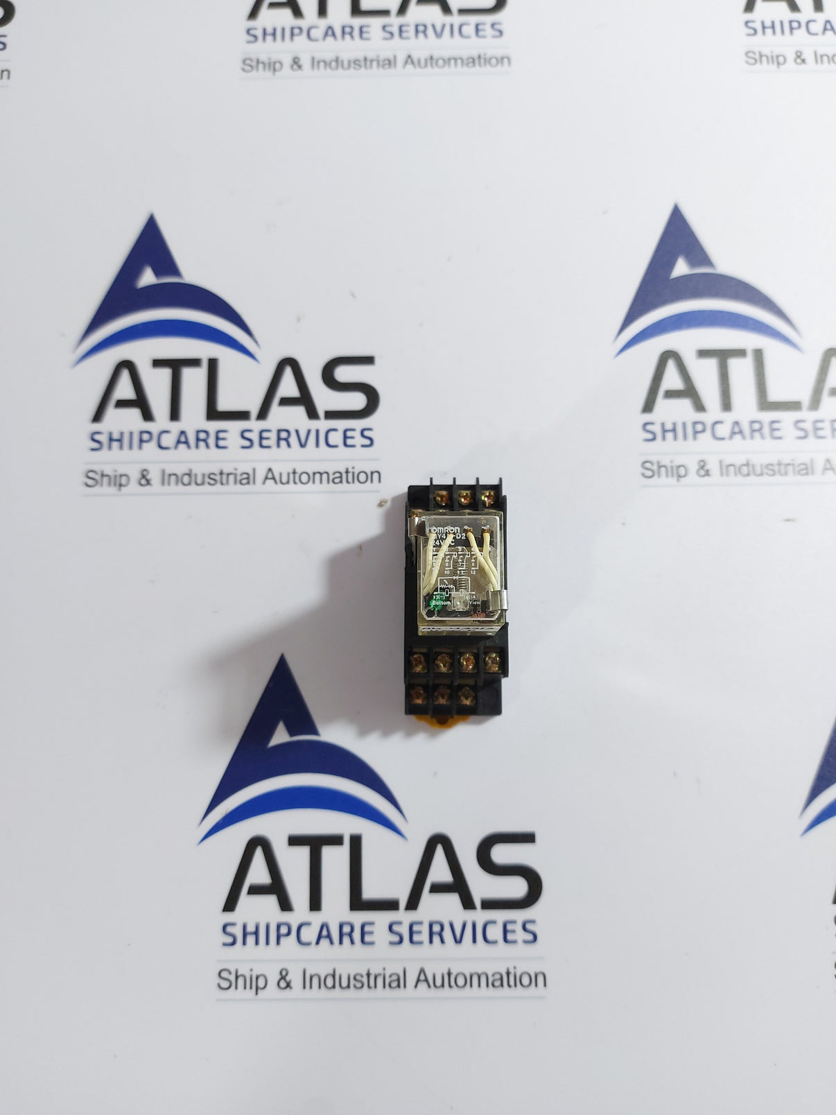 OMRON MY4N-D2 POWER RELAY WITH BASE 24VDC – Atlas Shipcare Services