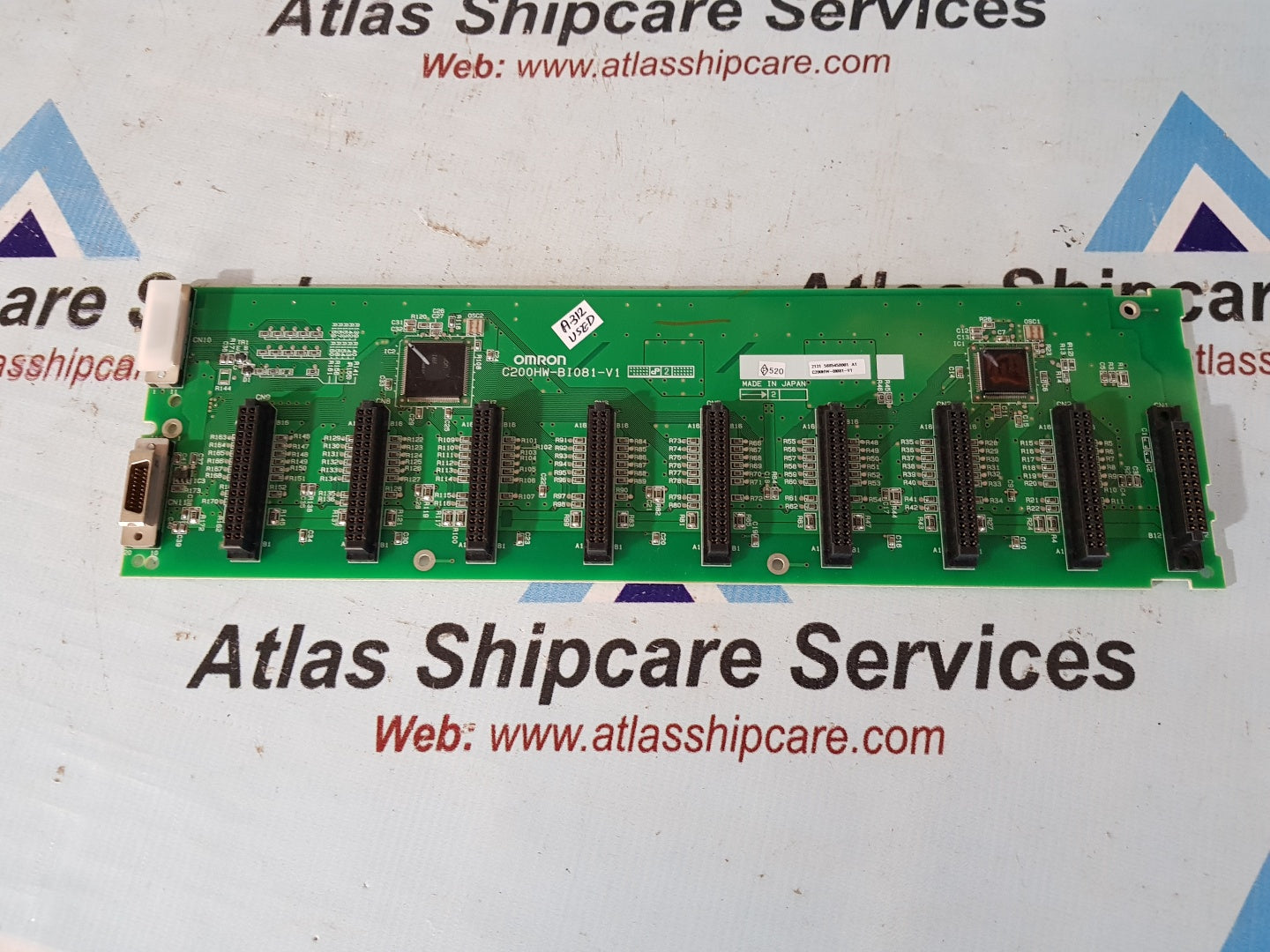 Omron C200HW-BI081-V1 Pcb Circuit – Atlas Shipcare Services