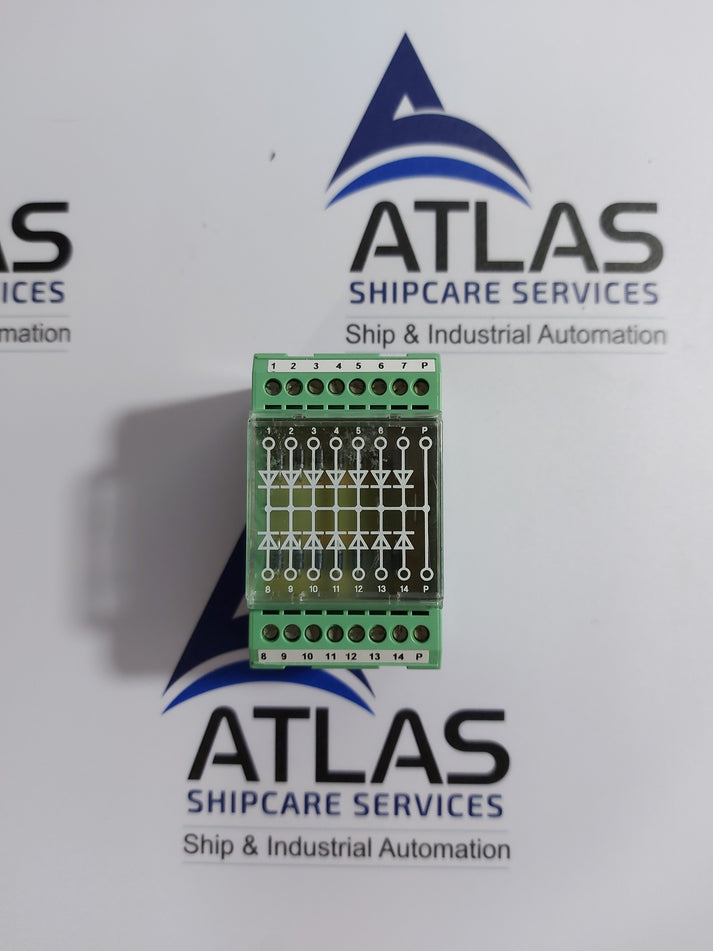 PHOENIX CONTACT EMG 45-DIO14P DIODE BLOCK 2950116 – Atlas Shipcare Services
