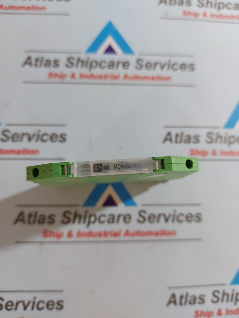 PHOENIX CONTACT MINI MCR-SL-I-I SIGNAL CONDITIONER 2864406 – Atlas ...