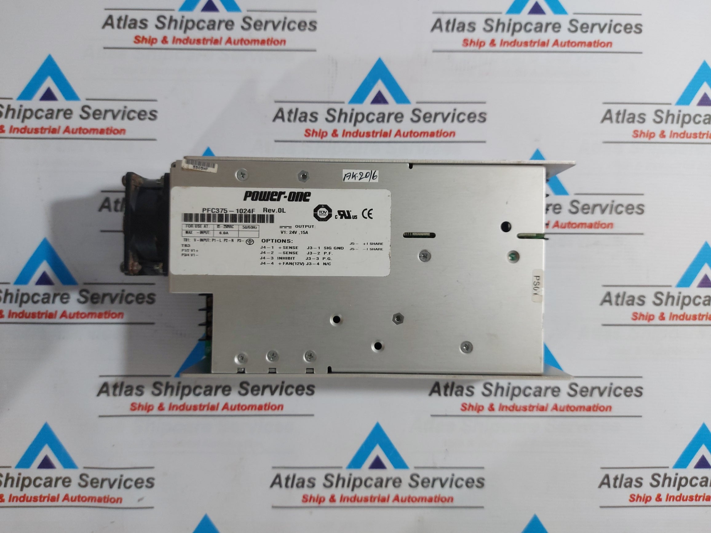 POWER-ONE PFC375-1024F POWER SUPPLY REV.0L – Atlas Shipcare Services
