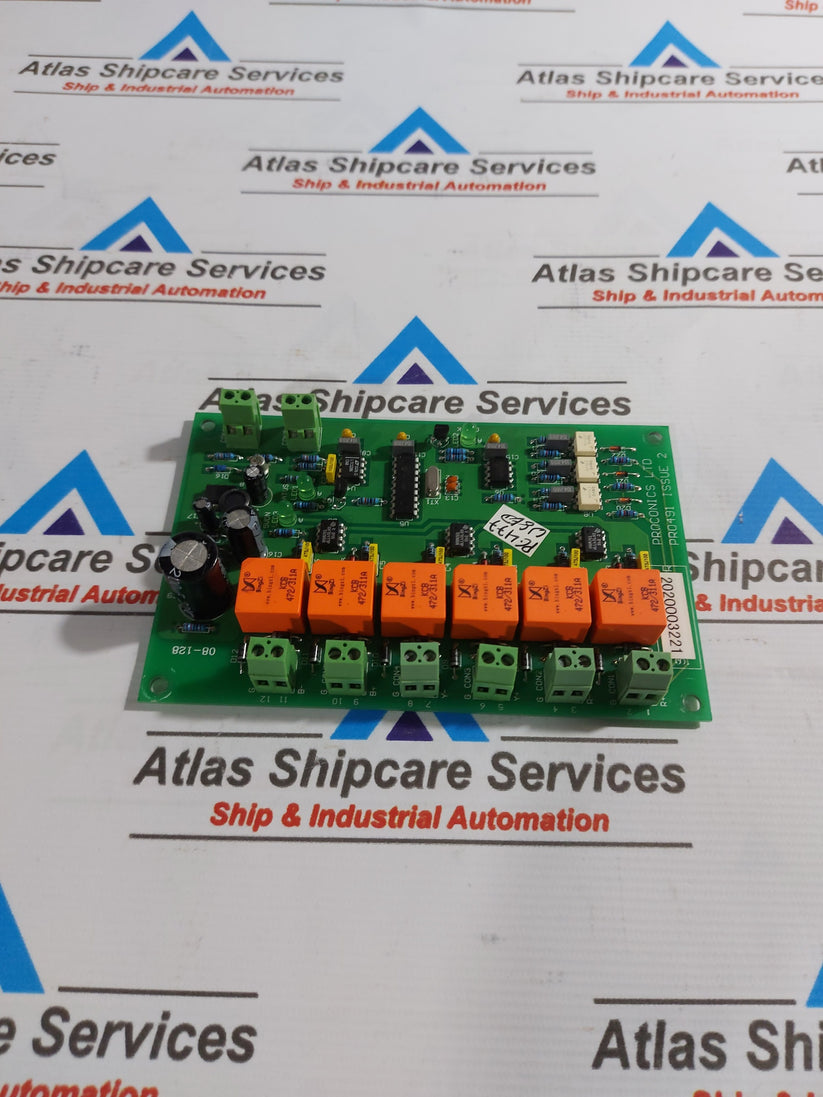 PROCONICS PRO491 ISSUE 2 FIRING CONTROL BOARD – Atlas Shipcare Services