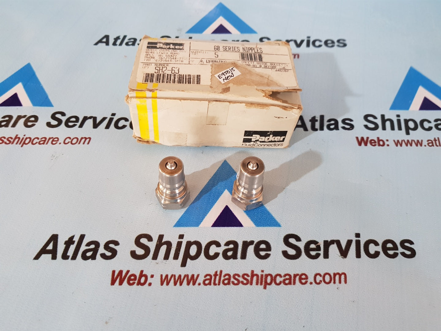 Parker SH2-63 Hydraulic Quick Coupling – Atlas Shipcare Services