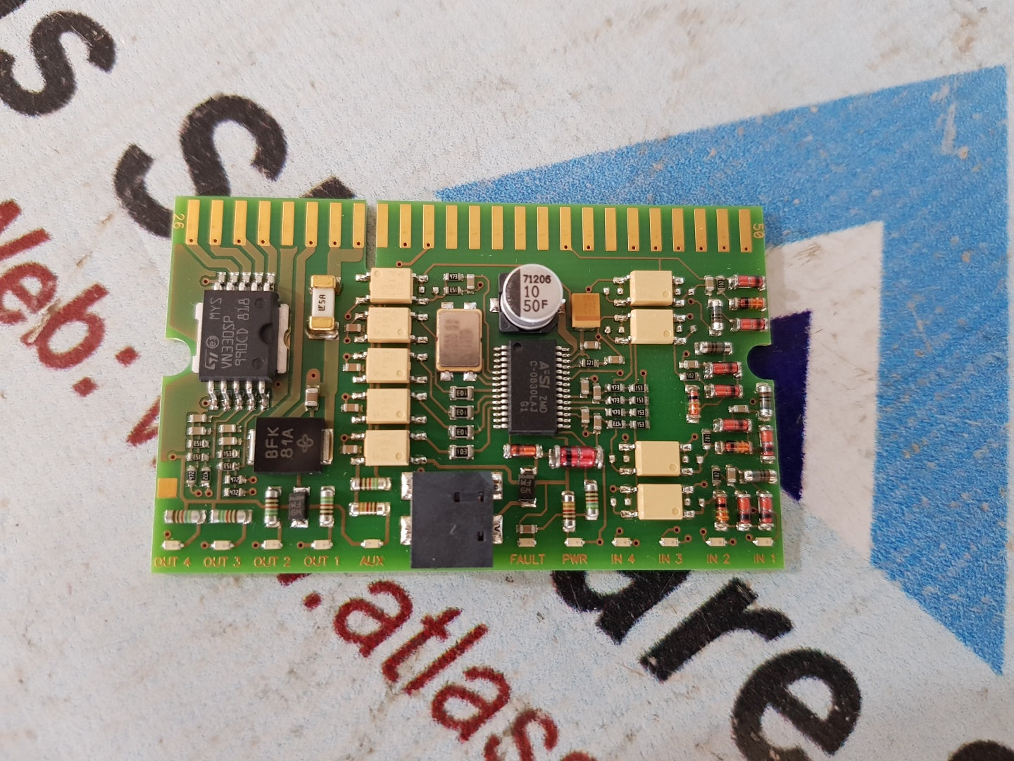 Pepperl + Fuchs VAA-4E4A-CB-ZE/E2-Y Printed Circuit Board Module ...