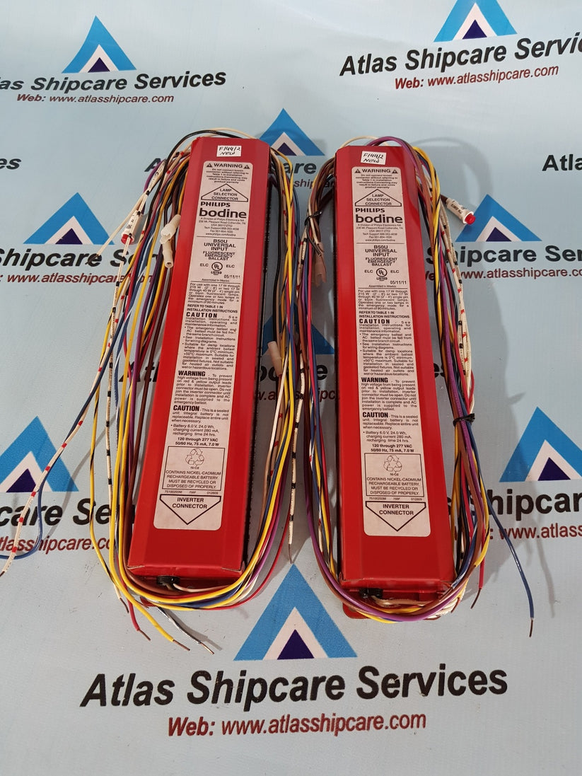 Philips Bodine Ballast B50U – Atlas Shipcare Services