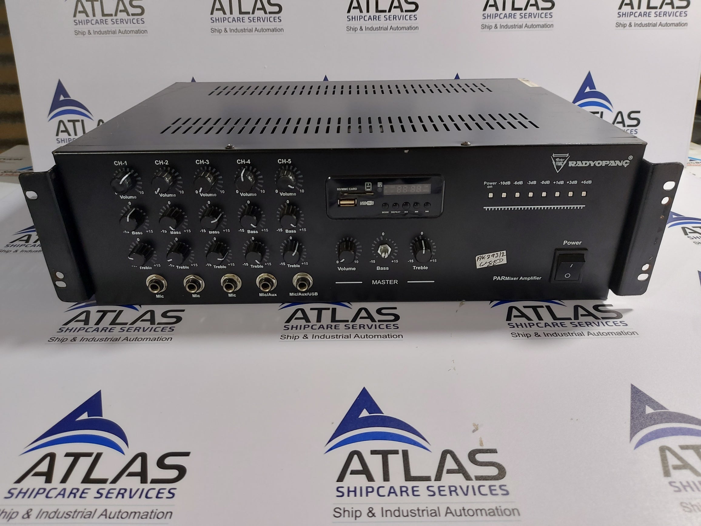 RADYOPANC PAR SERIES MIXER AMPLIFIER – Atlas Shipcare Services