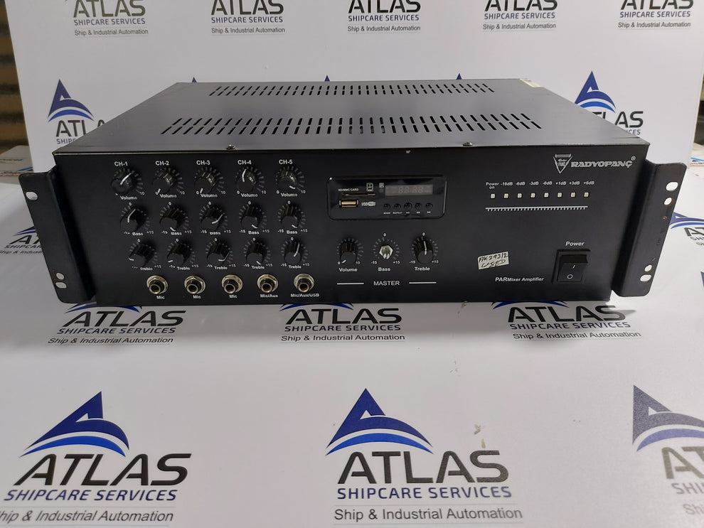 RADYOPANC PAR SERIES MIXER AMPLIFIER – Atlas Shipcare Services
