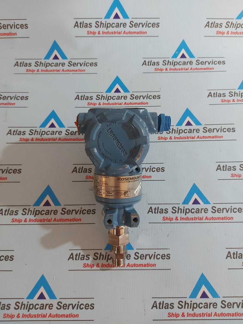 ROSEMOUNT 3051TG2A2B22AB4D4HR5 IN-LINE PRESSURE TRANSMITTER – Atlas ...