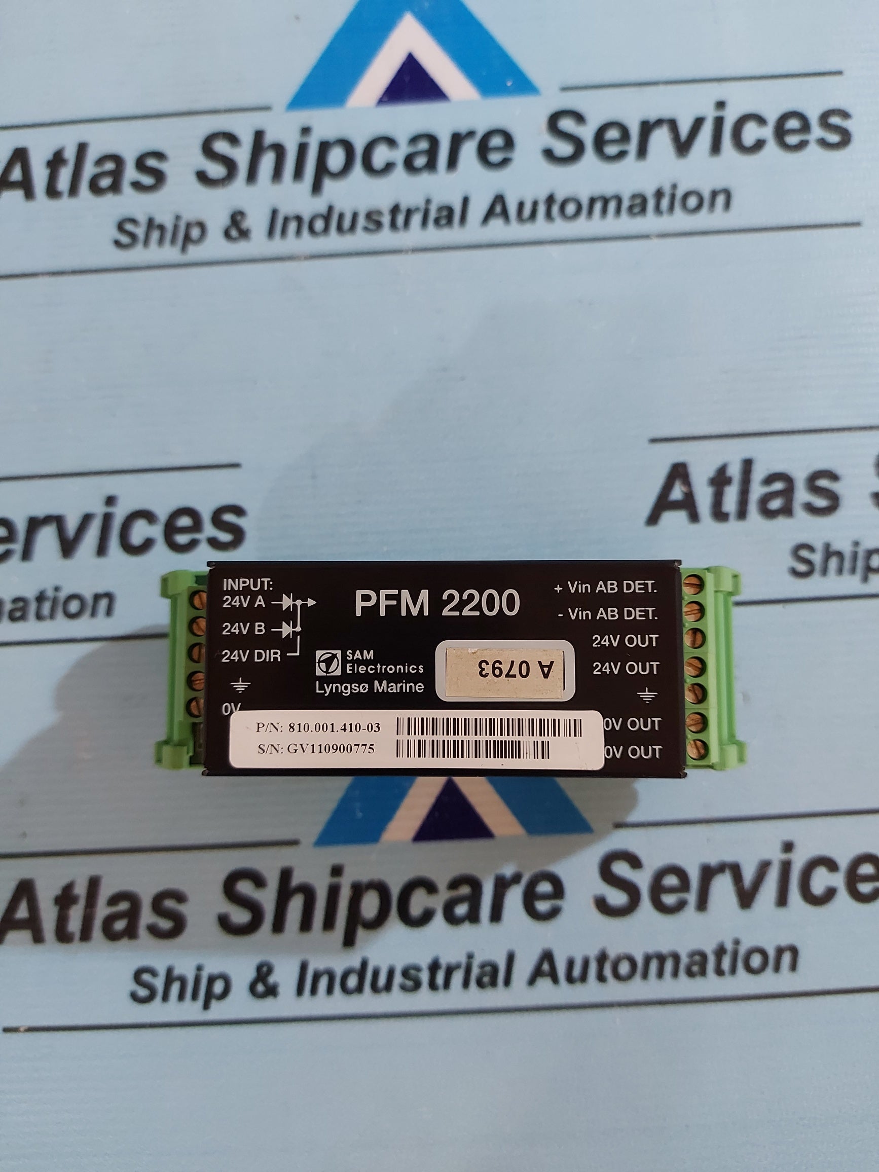 SAM ELECTRONICS/LYNGSO MARINE PFM 2200 MODULE – Atlas Shipcare Services