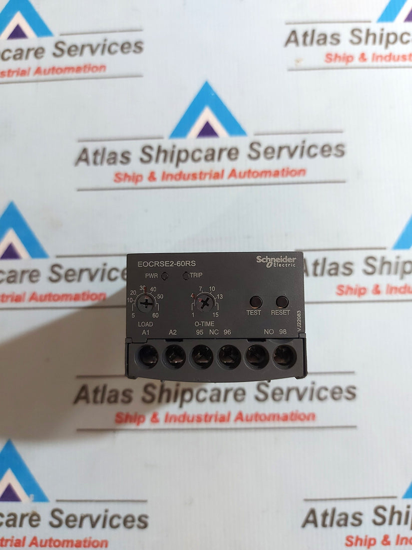 SCHNEIDER ELECTRIC EOCRSE2-60RS ELECTRONIC OVERCURRENT RELAY – Atlas ...