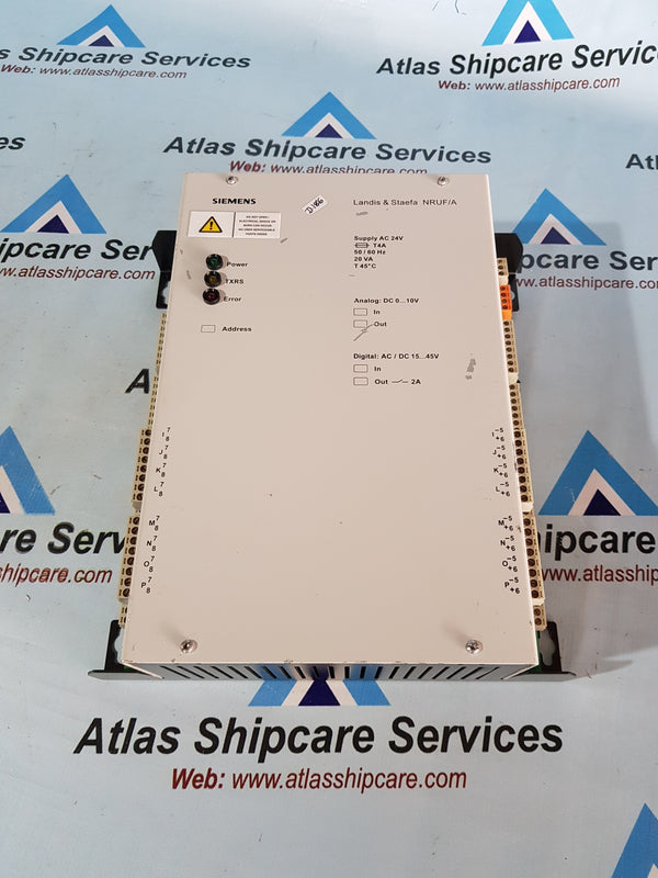 SIEMENS LANDIS & STAEFA NRUF/A BMS CONTROLLER – Atlas Shipcare Services