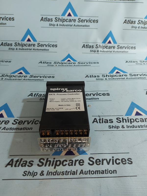 SPIRAX SARCO SX75 PROCESS CONTROLLER – Atlas Shipcare Services