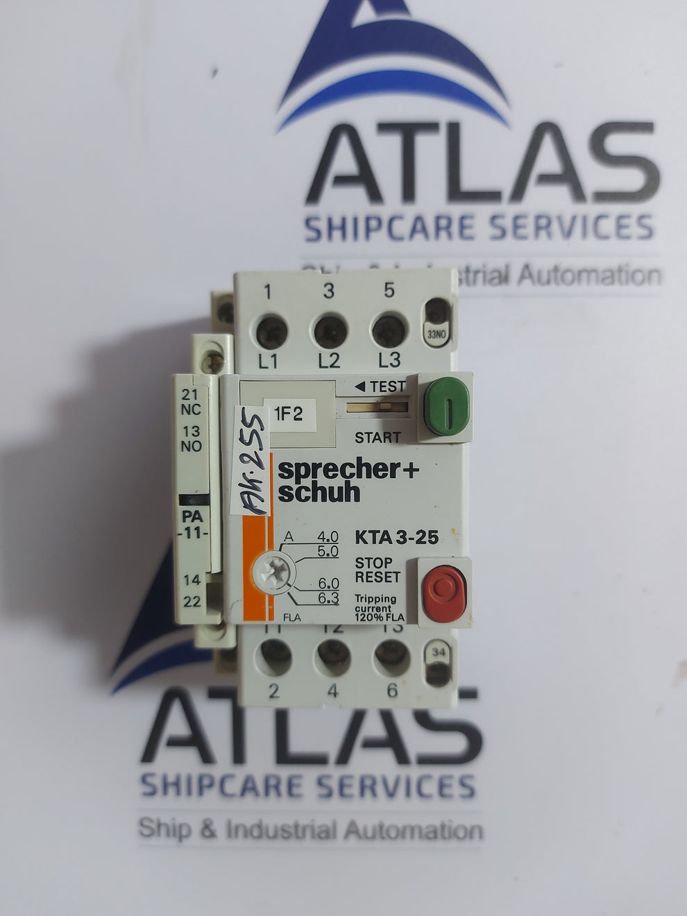 SPRECHER+SCHUH KTA 3-25 MOTOR CIRCUIT CONTROLLER 660V 10A – Atlas ...