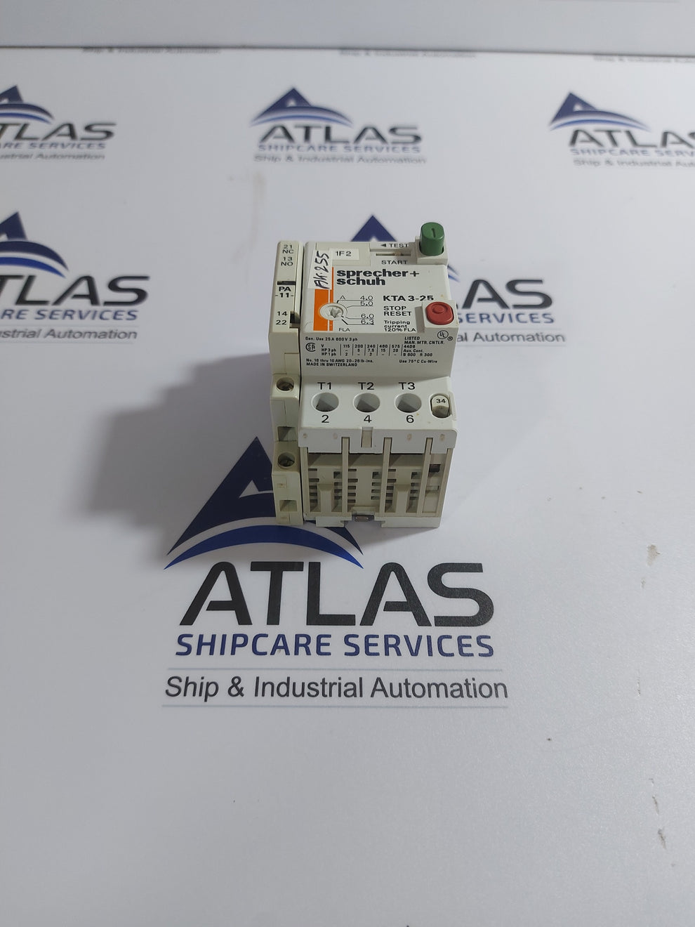 SPRECHER+SCHUH KTA 3-25 MOTOR CIRCUIT CONTROLLER 660V 10A – Atlas ...