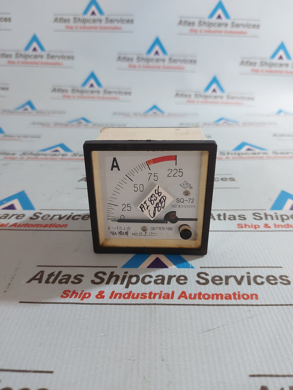 SQ-72 AMMETER 0 ~ 225 A – Atlas Shipcare Services