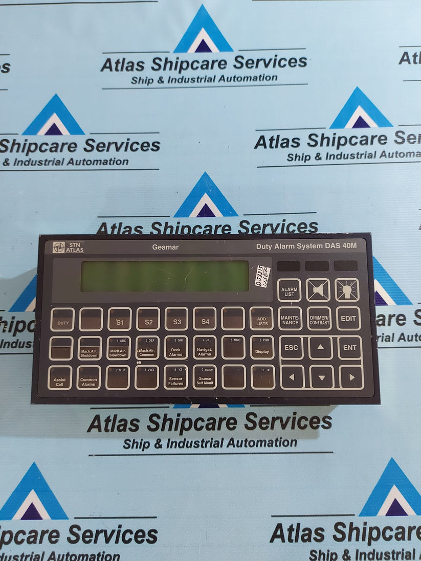 STN ATLAS GEAMAR DUTY ALARM SYSTEM DAS 40M P/N 271.150.186 B – Atlas ...
