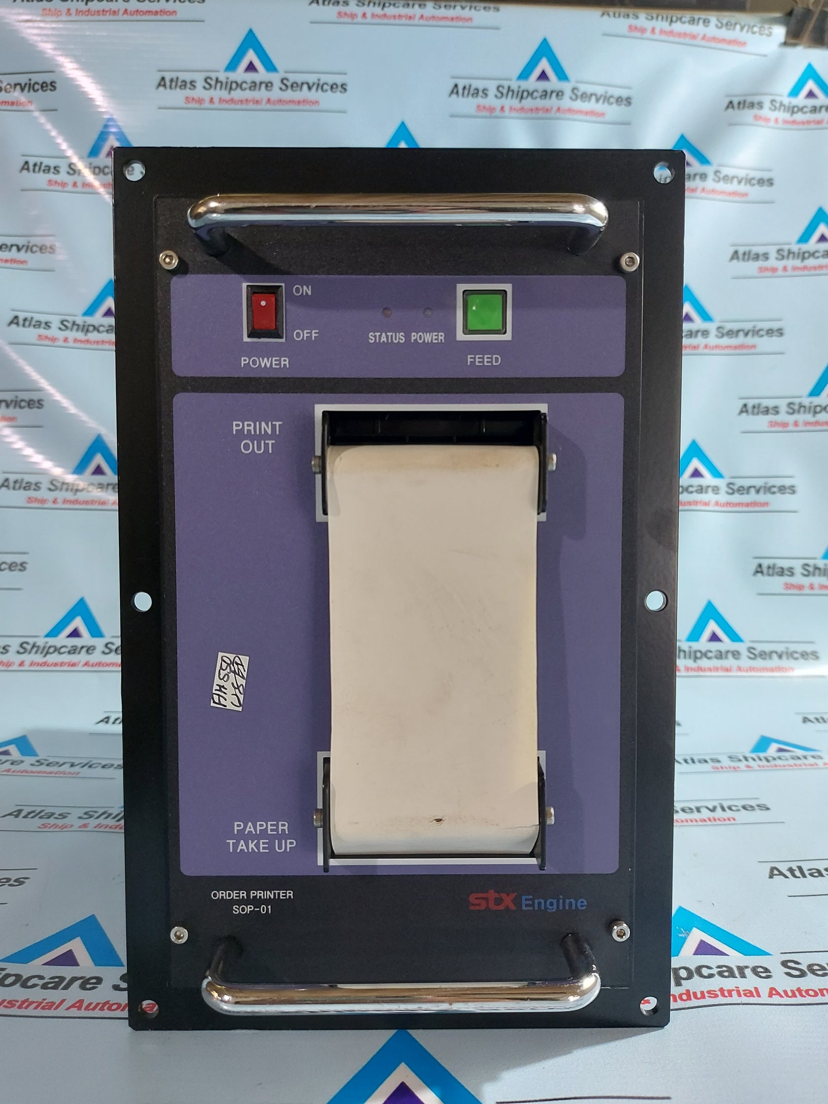 STX ENGINE ORDER PRINTER SOP-01 – Atlas Shipcare Services