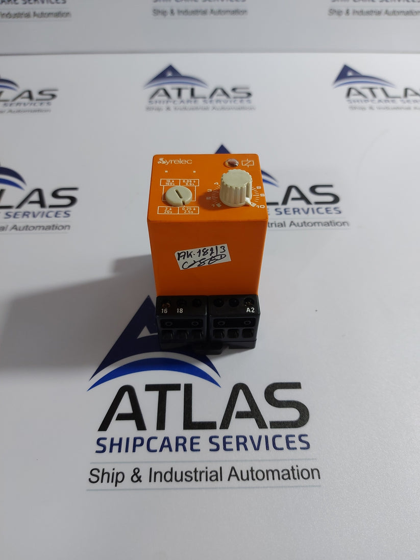 SYRELEC DKR.B TIME DELAY RELAY 1100VA 24V 250V~ 5A – Atlas Shipcare ...