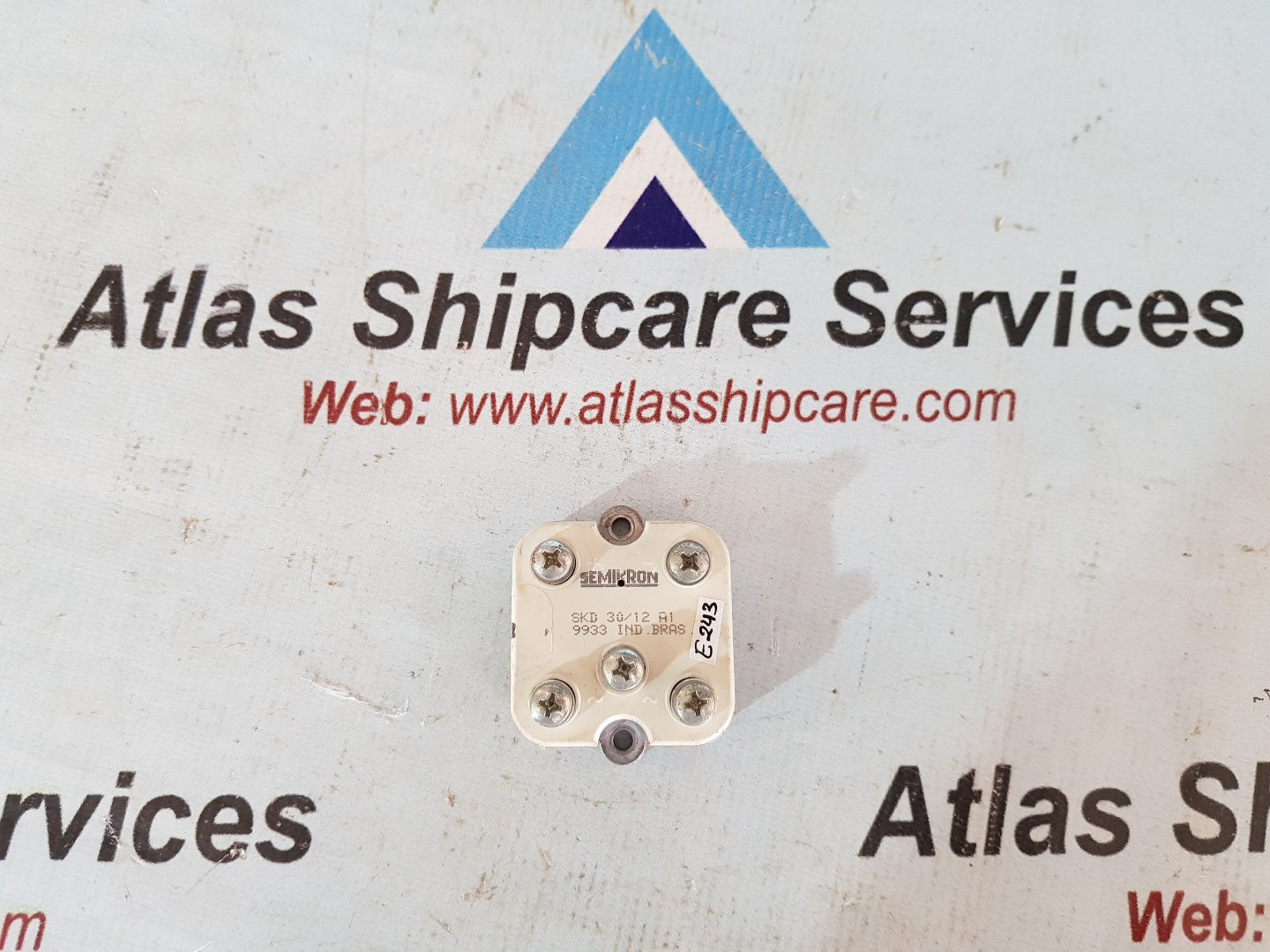 Semikron SKD 30/12 A1 Three-Phase Bridge Rectifier – Atlas Shipcare ...