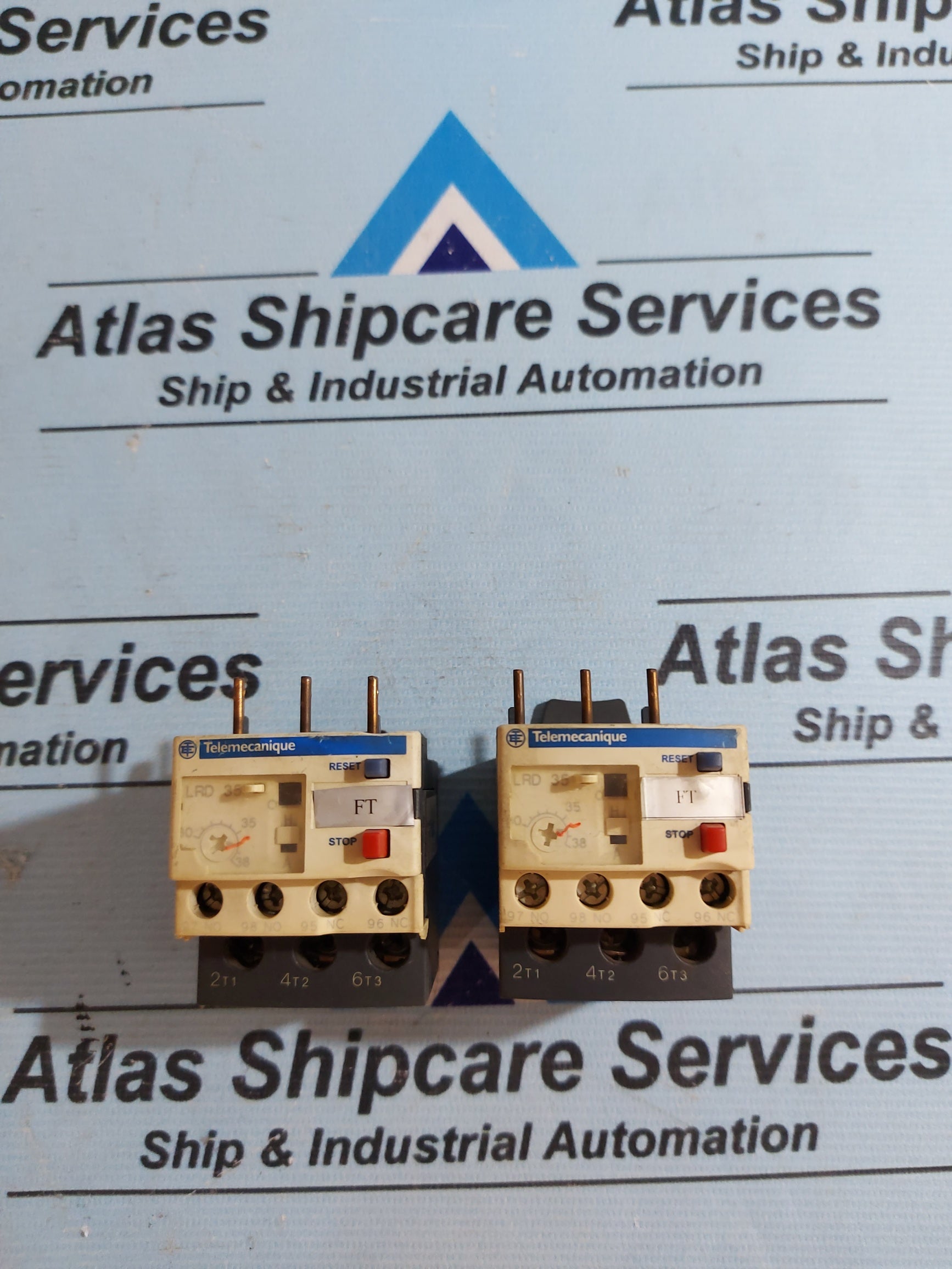 TELEMECANIQUE SCHNEIDER LRD35C 30-38A THERMAL OVERLOAD RELAY – Atlas ...