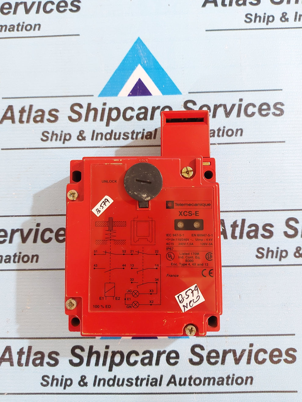 TELEMECANIQUE XCS-E SAFETY INTERLOCK SWITCH – Atlas Shipcare Services