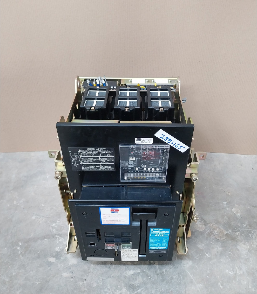 TERASAKI AT12 TEMPOWER 3 POLE AIR CIRCUIT BREAKER 1250A – Atlas ...