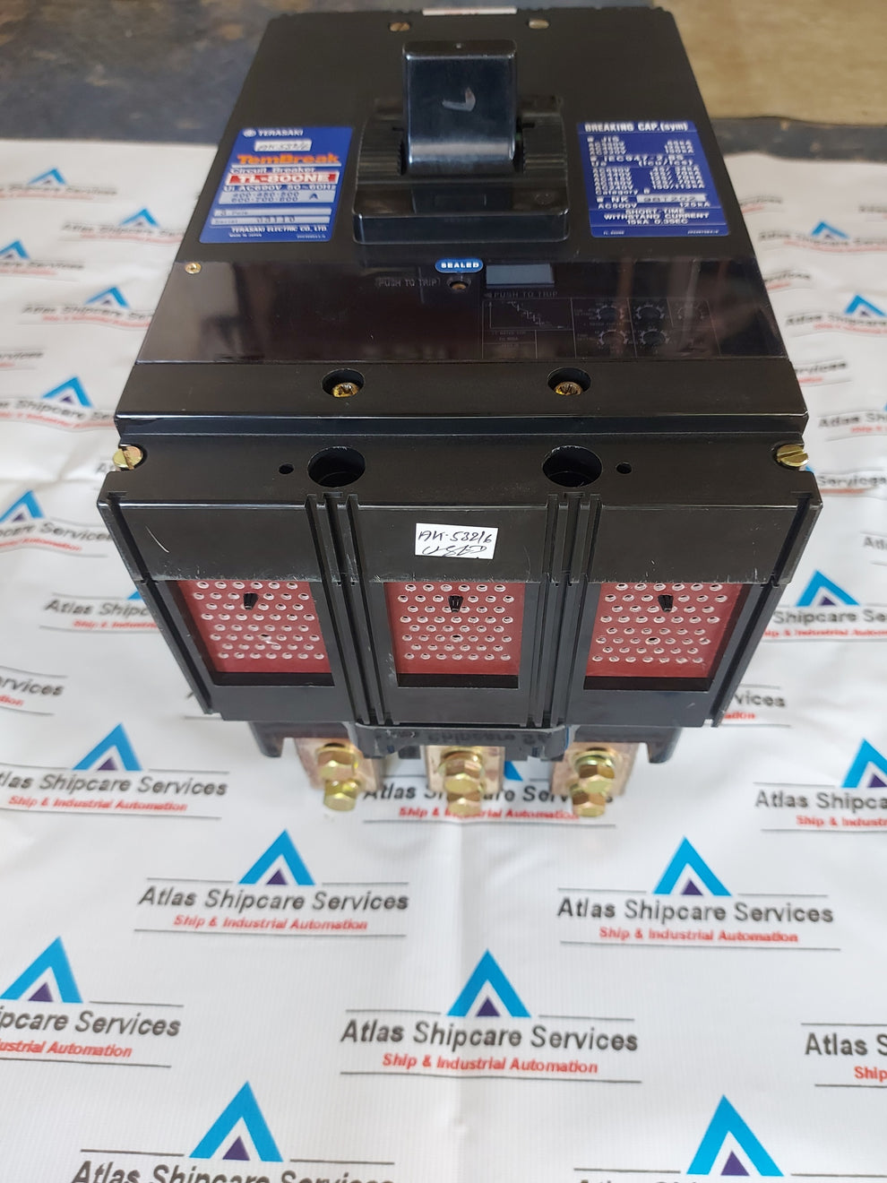 TERASAKI TEMBREAK TL-800NE CIRCUIT BREAKER 3 POLE 700A – Atlas Shipcare ...