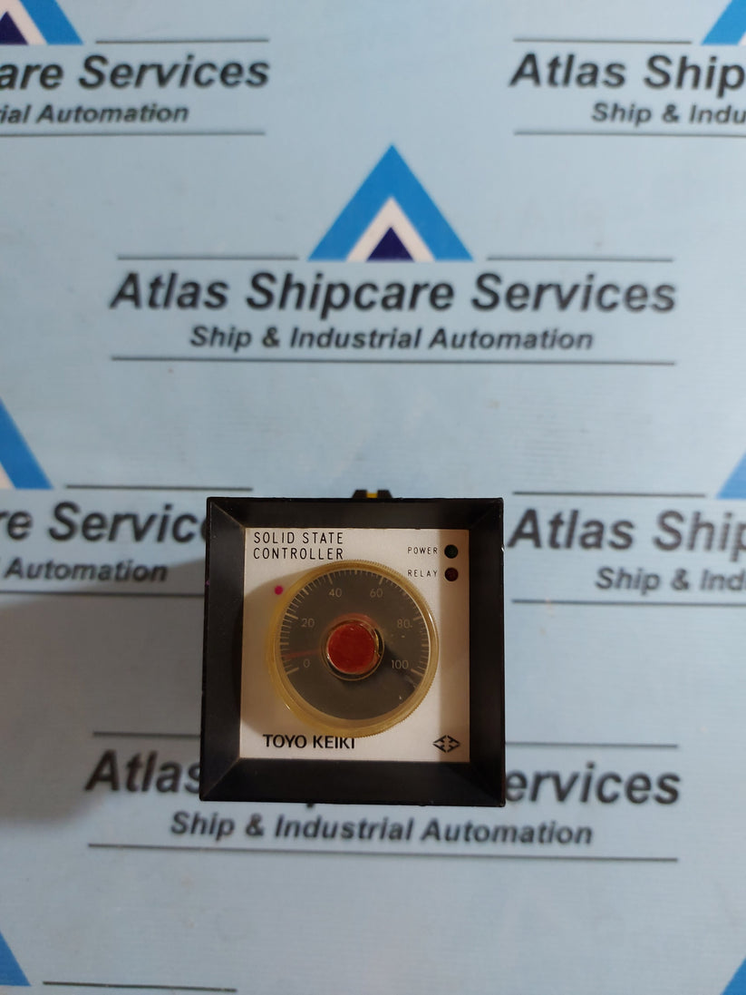 TOYO KEIKI AS-62-H SOLID STATE CONTROLLER – Atlas Shipcare Services
