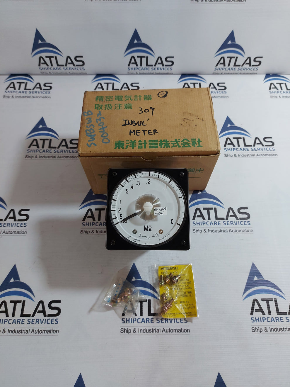 TOYO KEIKI DVF-11 METER 0-5 MΩ – Atlas Shipcare Services