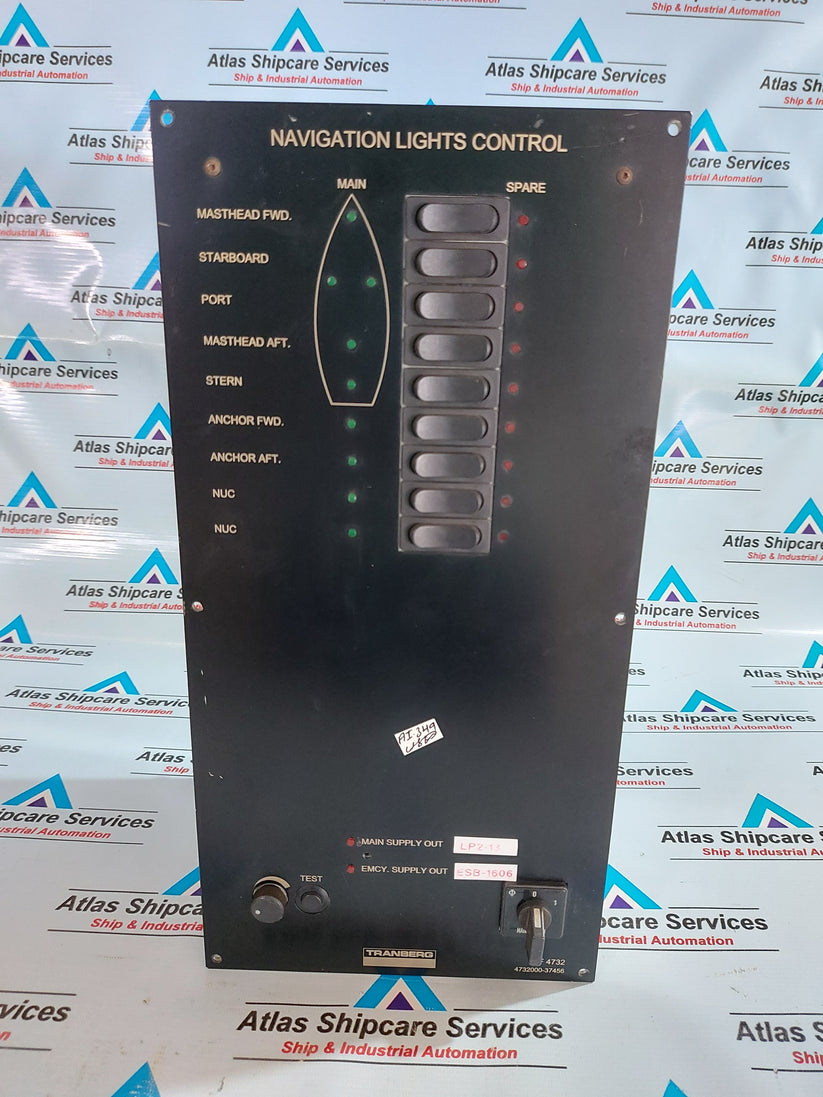 TRANBERG TEF 4732 NAVIGATION LIGHTS CONTROL PANEL – Atlas Shipcare Services